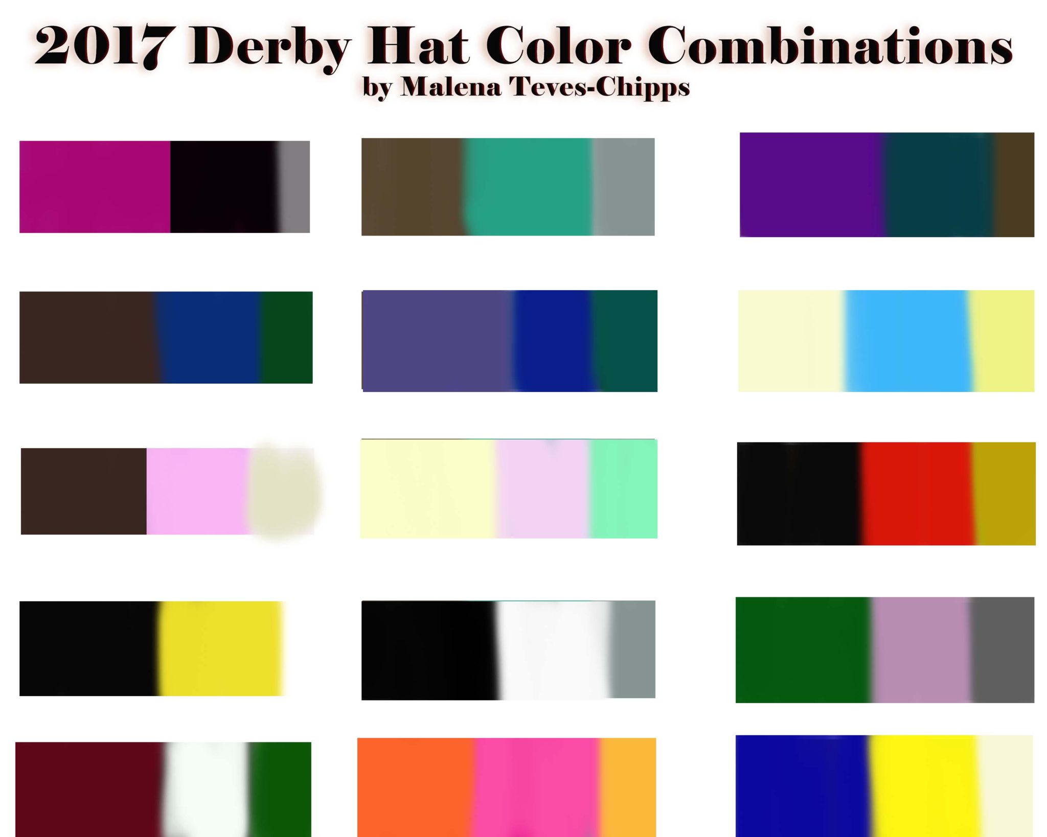 DIY Derby Hats and Derby Fashion 2017